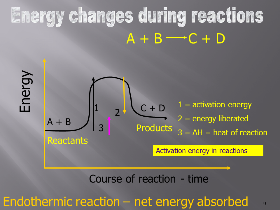 ENERGY CHANGES IN REACTIONS – Physical Sciences Break 1.0