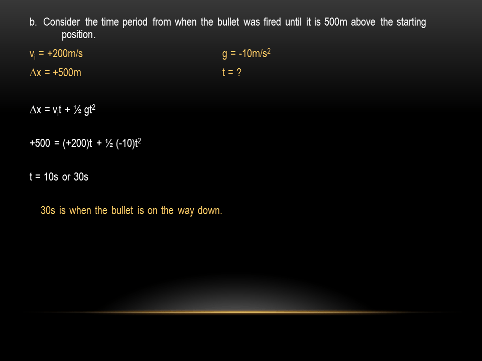Grade 12 Vertical projectile motion – Physical Sciences Break 1.0