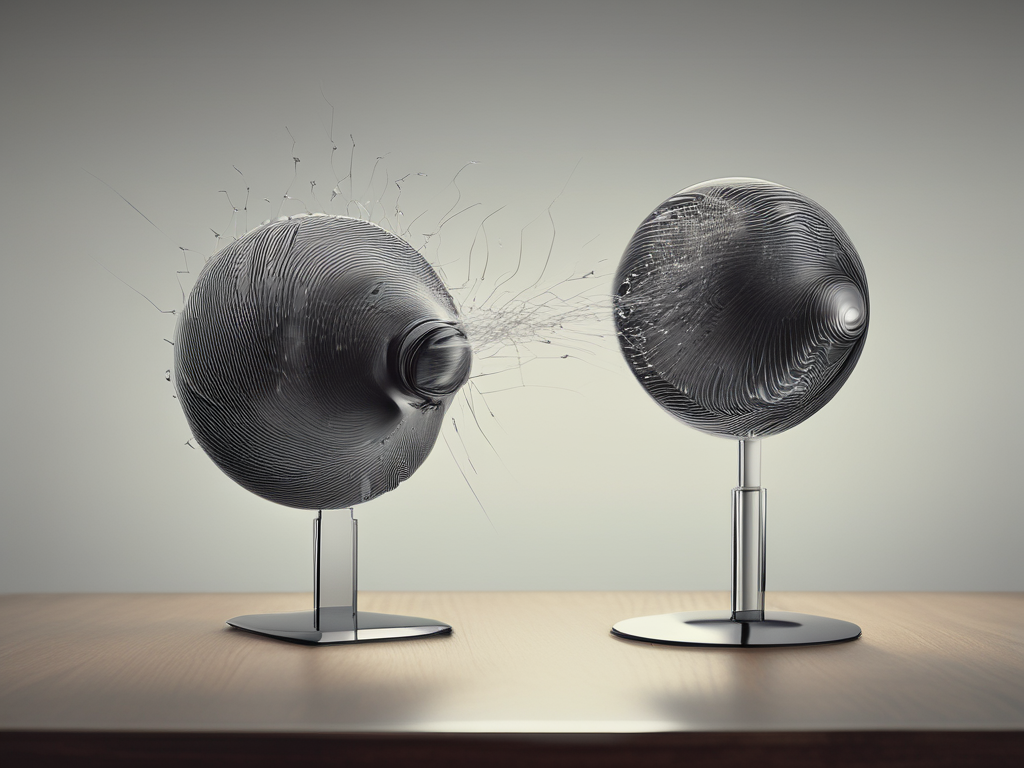 Conservation of momentum to collisions of two objects moving in one ...